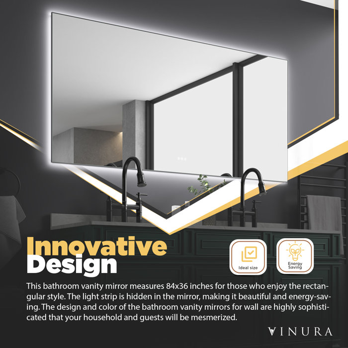Vinura Bathroom Mirror | Wayfair